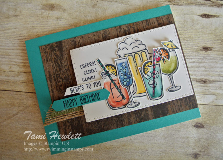 Blends With Mixed Drinks | Swimming In Stamps