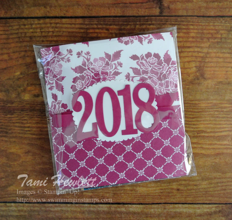 Wrapping Up - Desktop Calendars | Swimming In Stamps