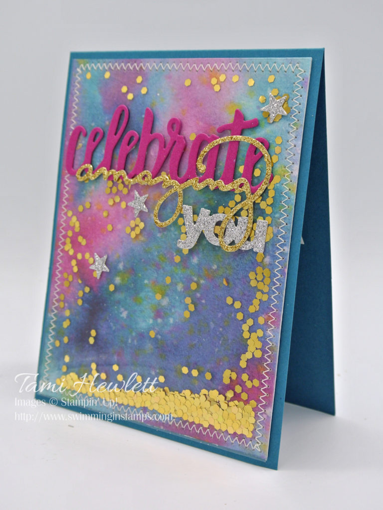 Galaxy Birthday | Swimming In Stamps
