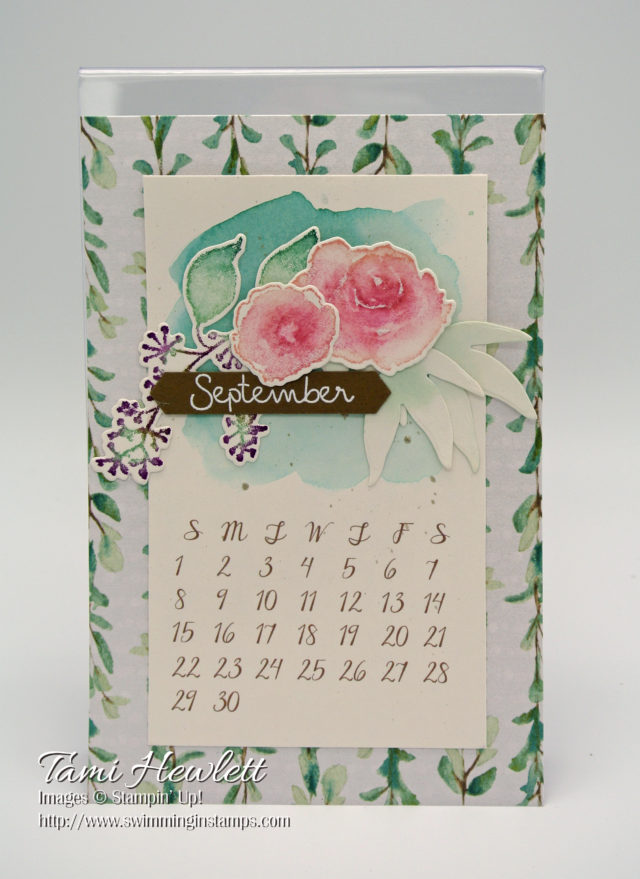 September 2019 Desktop Calendar | Swimming In Stamps