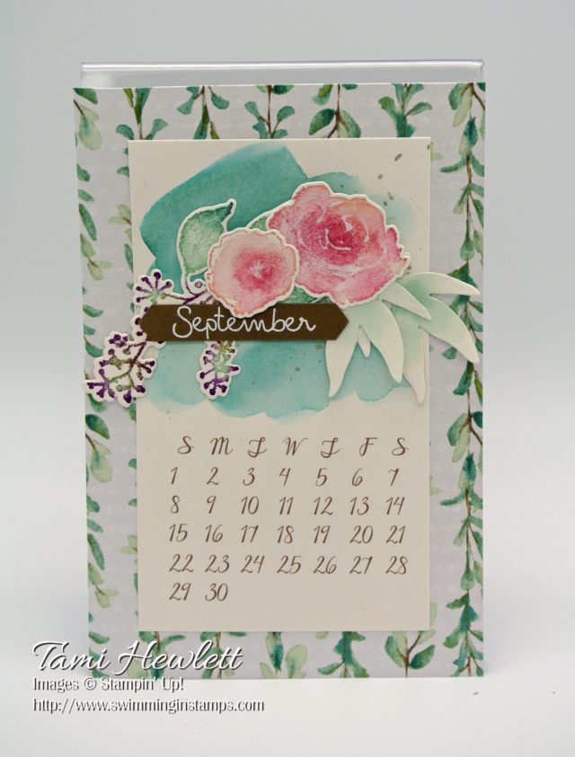 September 2019 Desktop Calendar | Swimming In Stamps