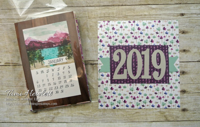 Wrapping Up - Desktop Calendars | Swimming In Stamps