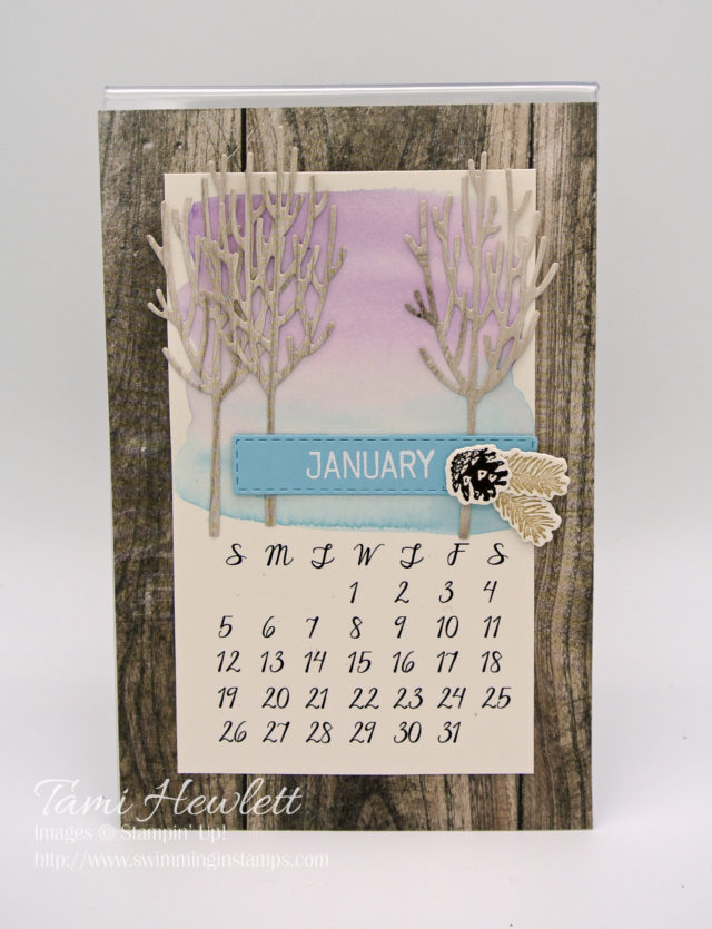 2020 Desktop Calendars | Swimming In Stamps