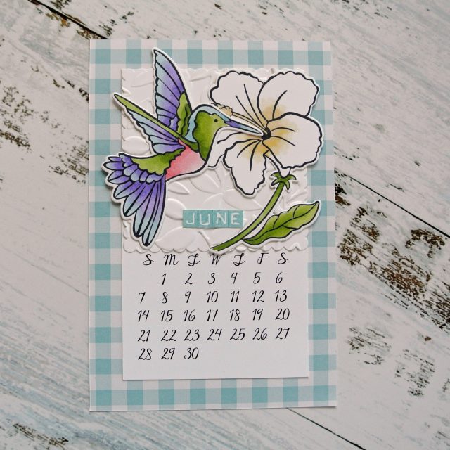 June 2020 Desktop Calendars | Swimming In Stamps