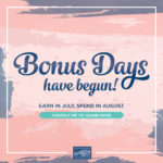 Bonus Days & Mountain Air Birthday | Swimming In Stamps