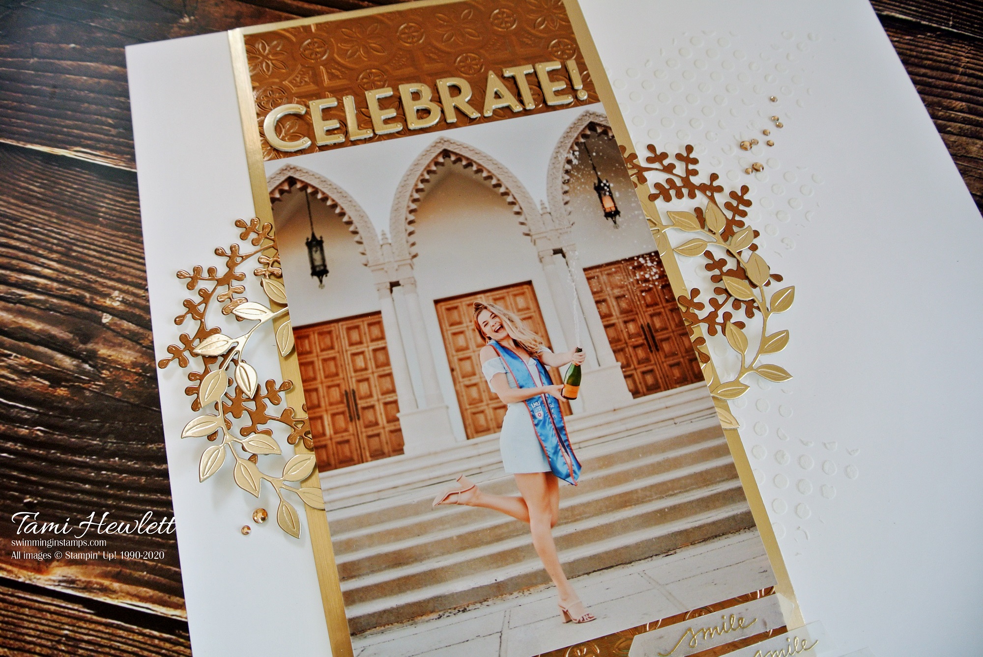 Celebrate A Wonderful Memory | Swimming In Stamps