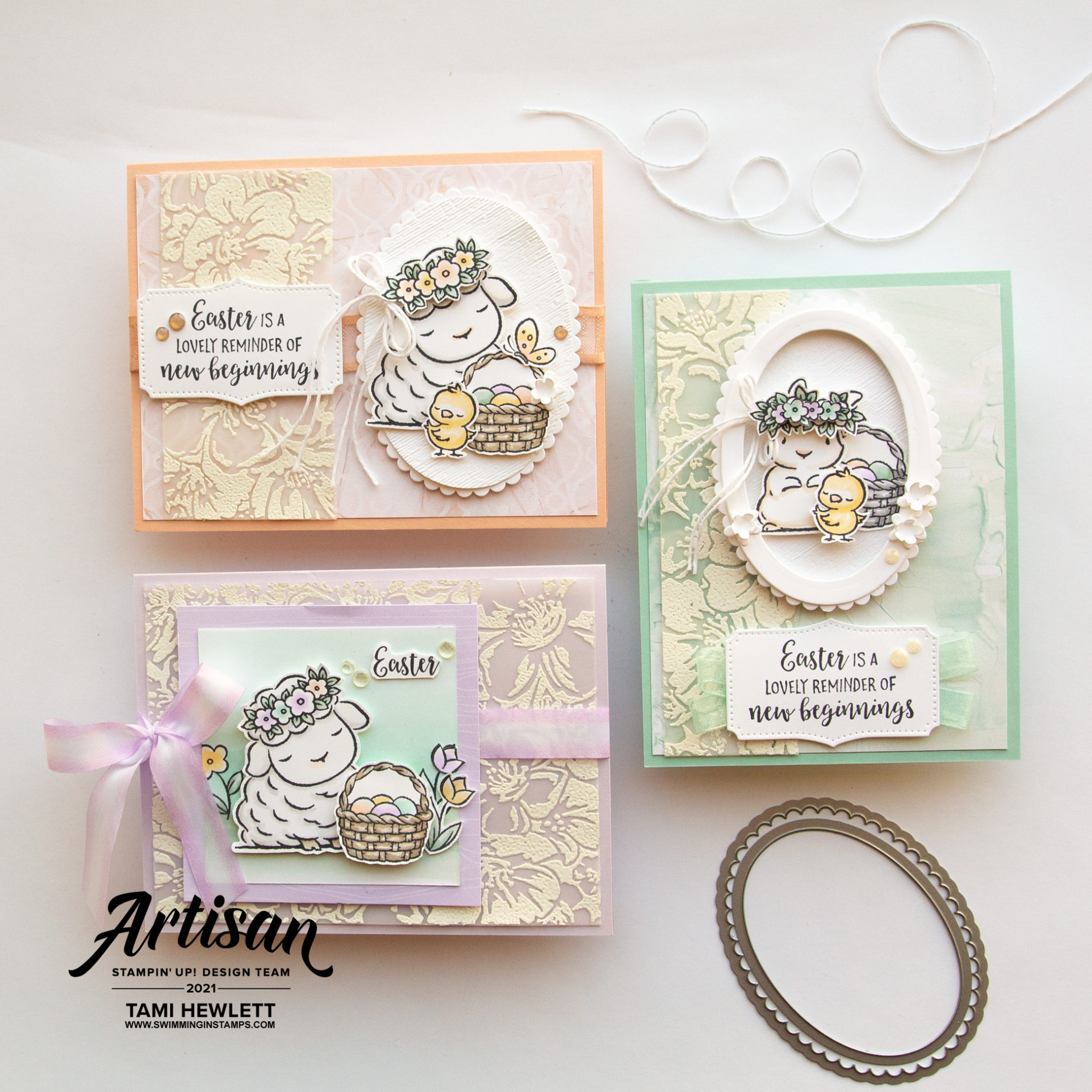 Stamping Sunday — Easter Parade | Swimming In Stamps