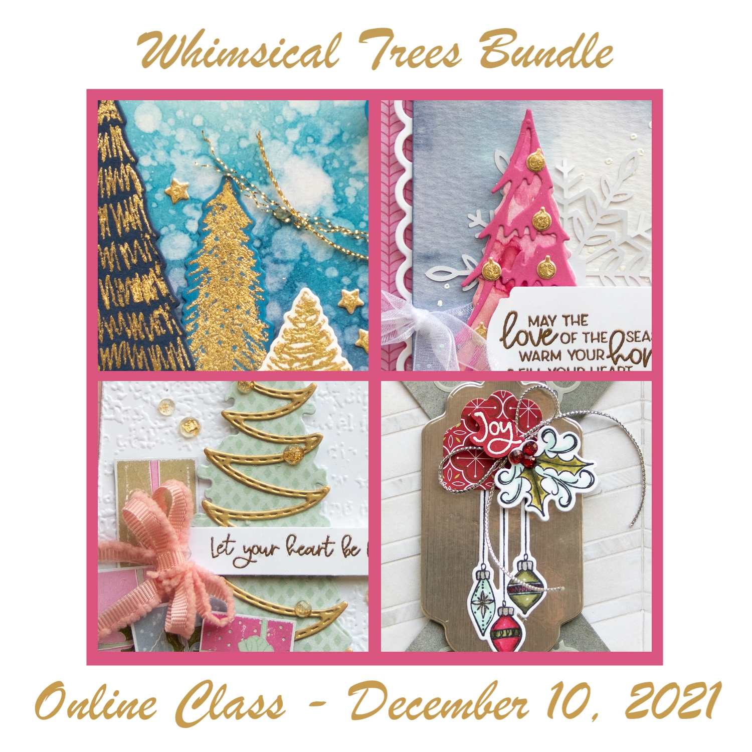 Whimsical Trees Online Class | Swimming In Stamps