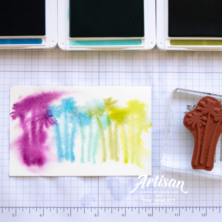 Artisan Design Team — Wet Stamping Technique | Swimming In Stamps