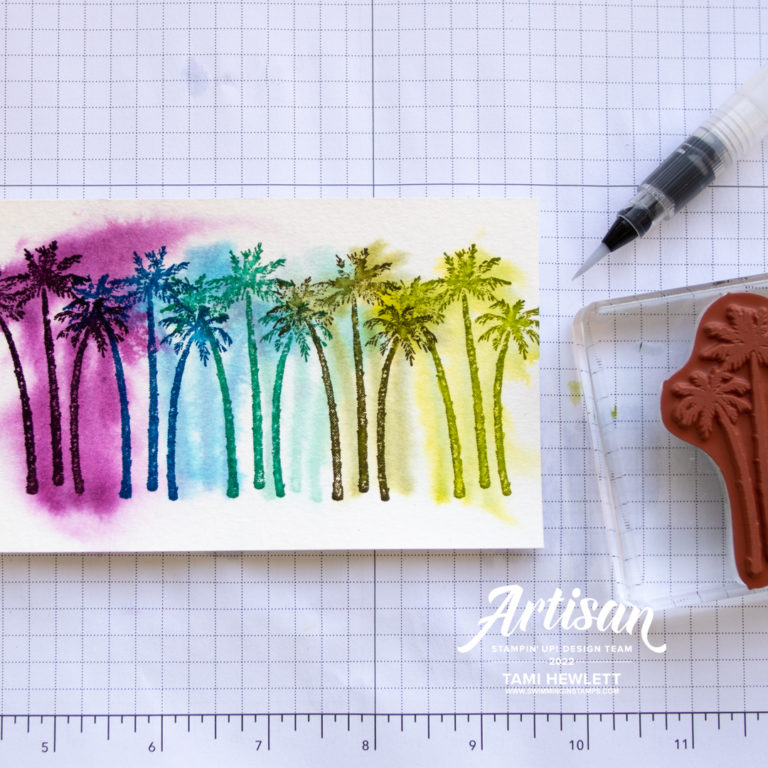 Artisan Design Team — Wet Stamping Technique | Swimming In Stamps