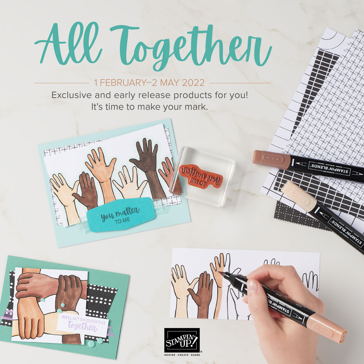 Artisan Design Team — All Together Collection | Swimming In Stamps
