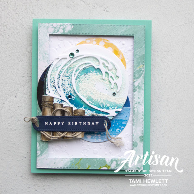 Artisan Design Team — Waves of the Ocean Collection | Swimming In Stamps
