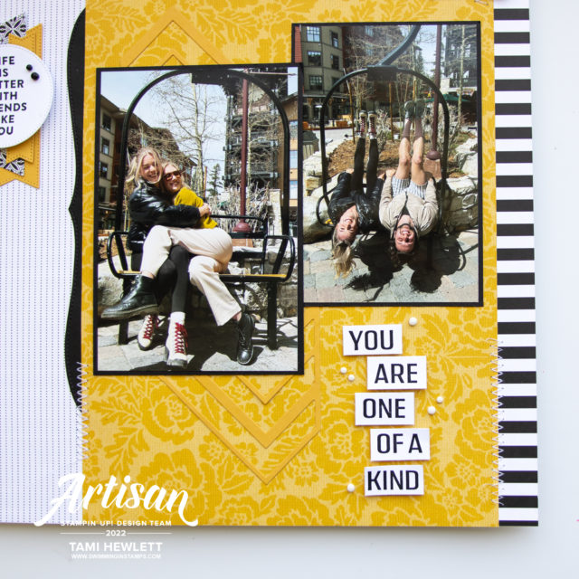 7 Days of Scrapbooking – Friends | Swimming In Stamps