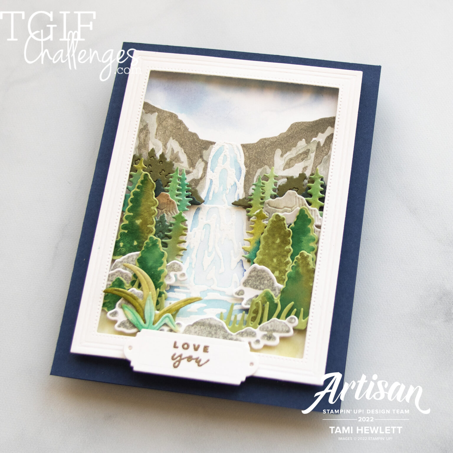 #TGIFC392 — Inspiration Challenge | Swimming In Stamps