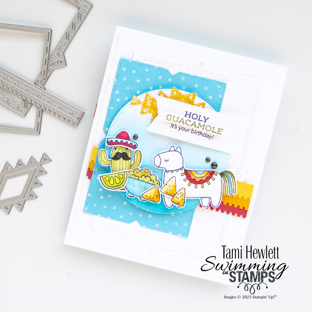 Taco Fiesta Birthday | Swimming In Stamps