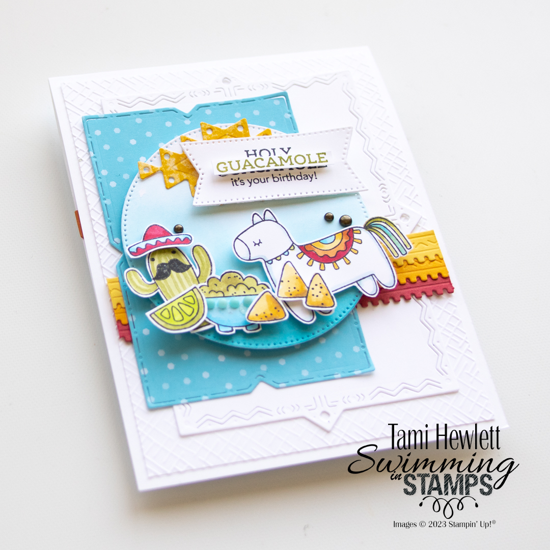Taco Fiesta Birthday | Swimming In Stamps