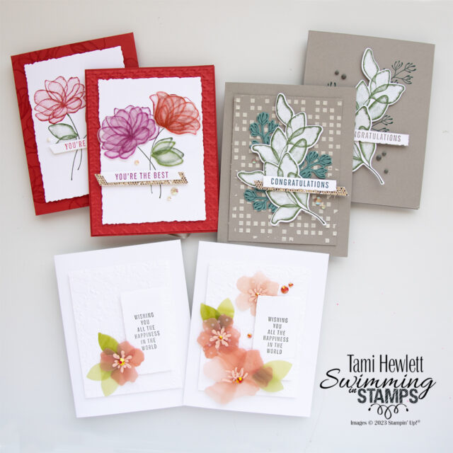 Coming Soon: Translucent Florals Bundle | Swimming In Stamps