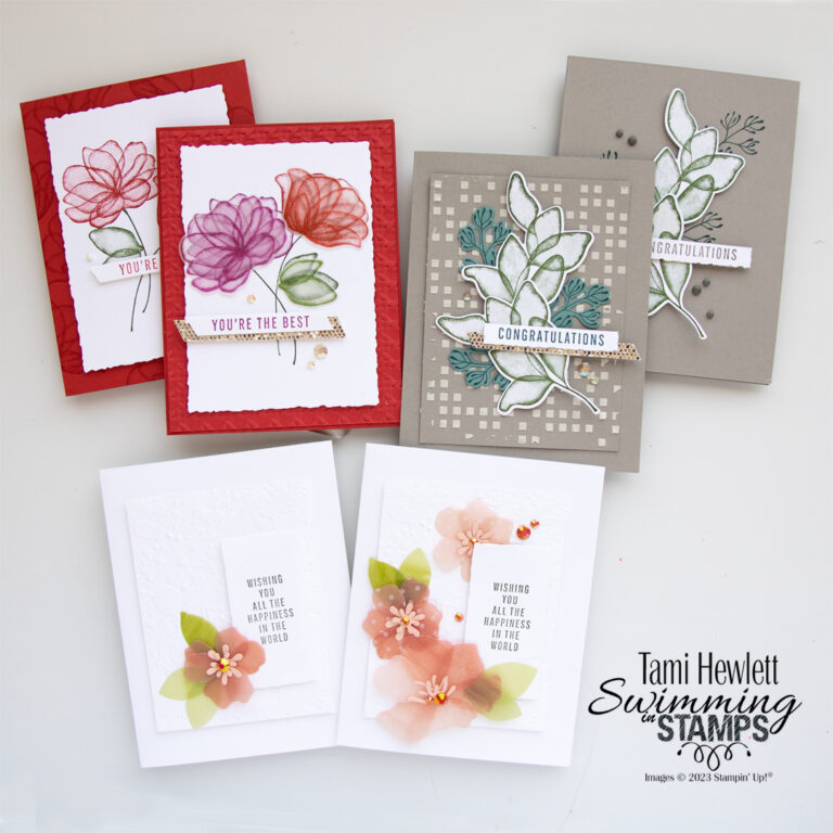 Coming Soon: Translucent Florals Bundle | Swimming In Stamps