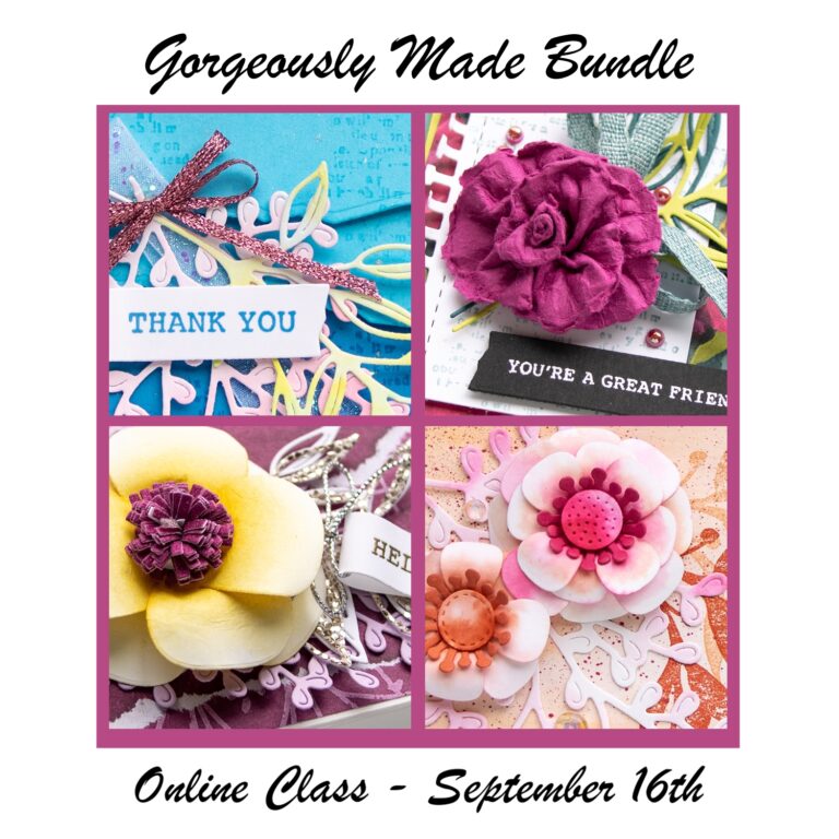 Gorgeously Made Online Class | Swimming In Stamps