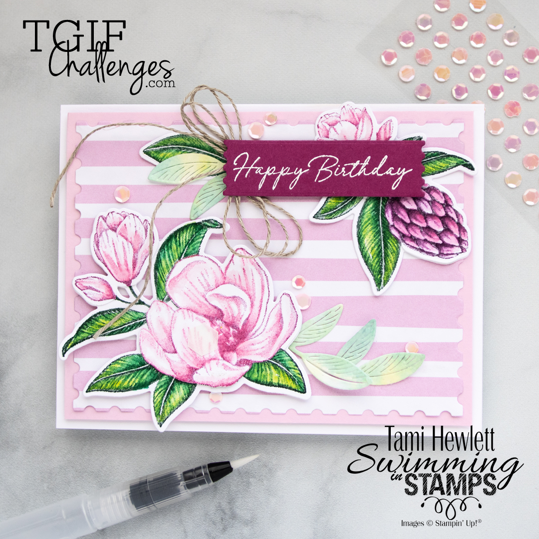 #TGIFC464 — Inspiration Challenge | Swimming In Stamps