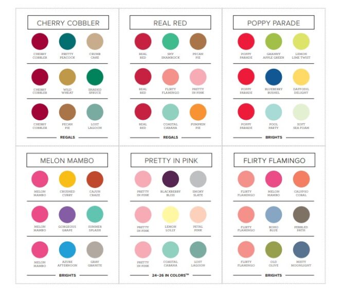 New 2024-2026 In Colors! | Swimming In Stamps