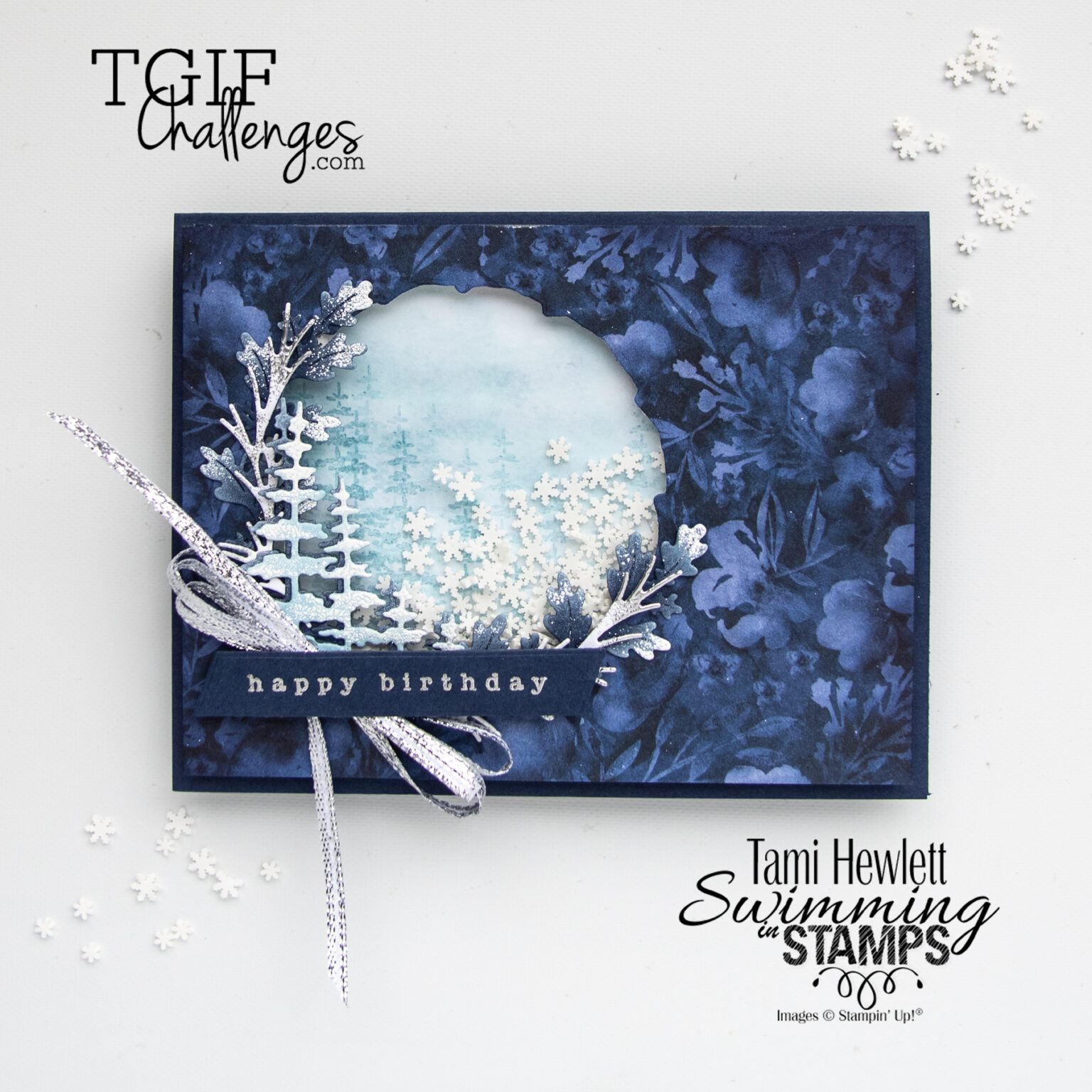 #TGIFC506 — Color Challenge | Swimming In Stamps
