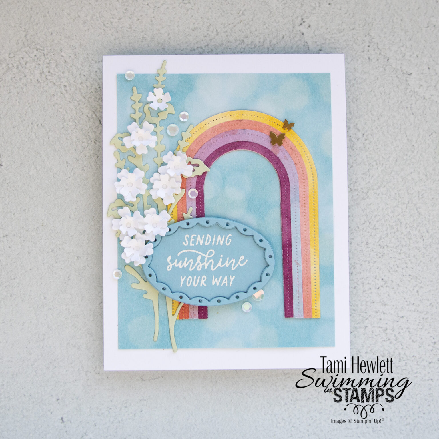 Stamping Sunday Blog Hop – The Weather Man | Swimming In Stamps