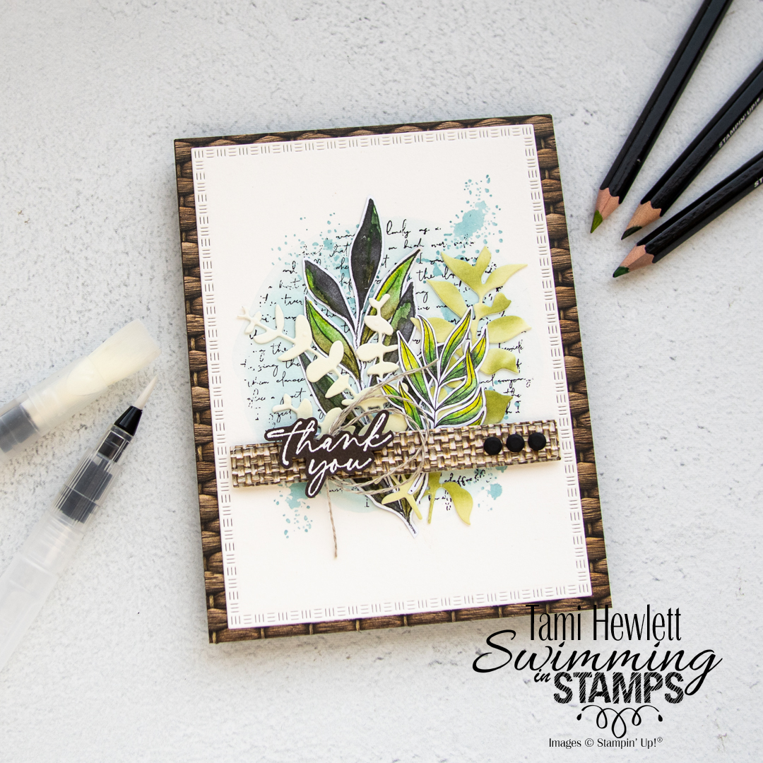 Stampin Fancy Friday — Sketch Challenge | Swimming In Stamps